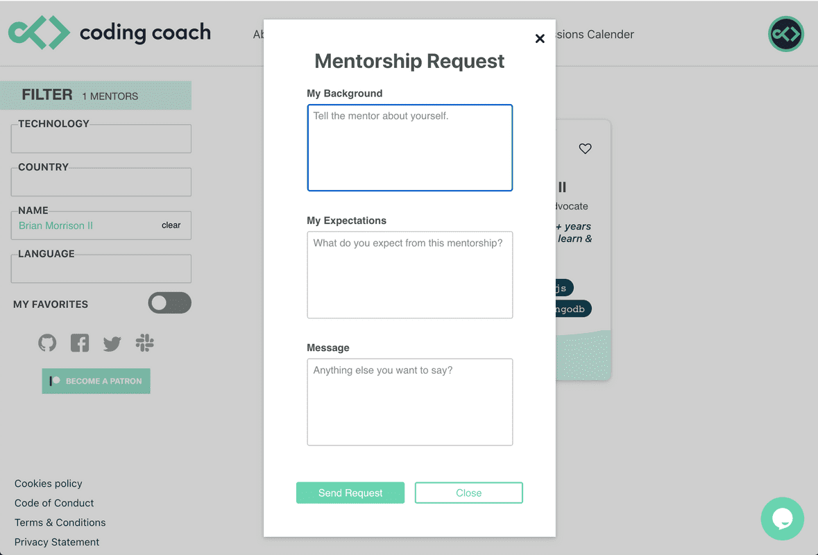 Our new mentorship request process | Coding Coach